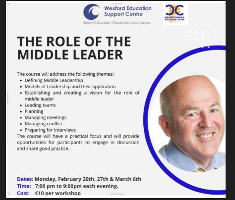 The role of the middle leader with Harry Freeman-Primary - Drumcondra ...